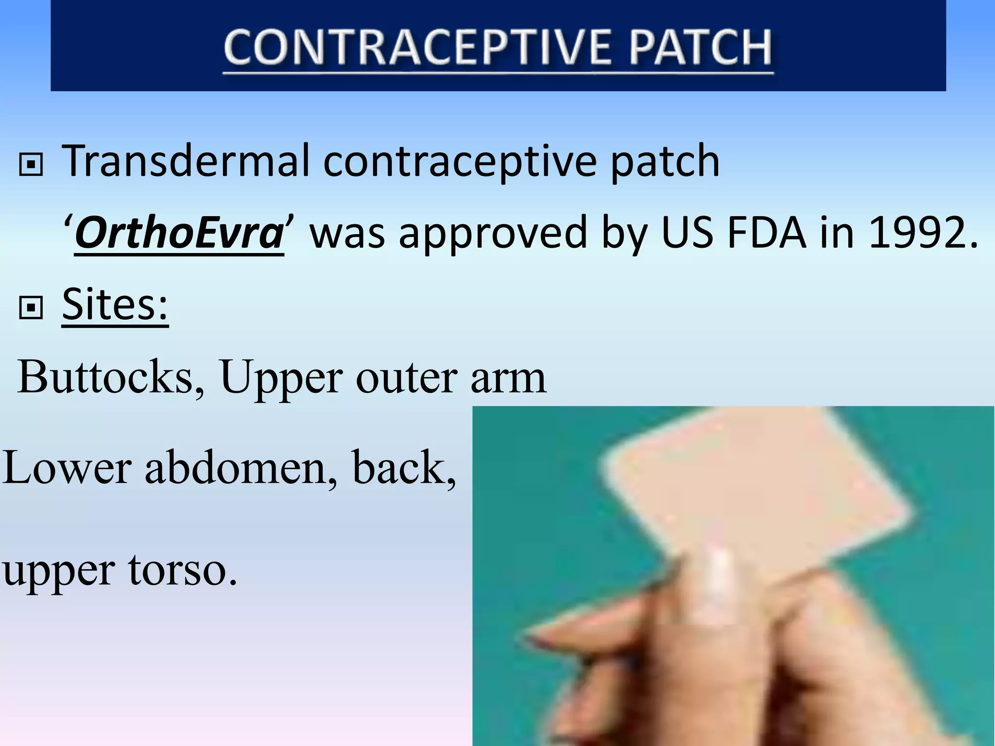 HORMONAL CONTRACEPTIVES | PPTX