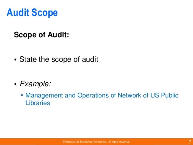 Conducting an Opening Meeting for a Quality Audit