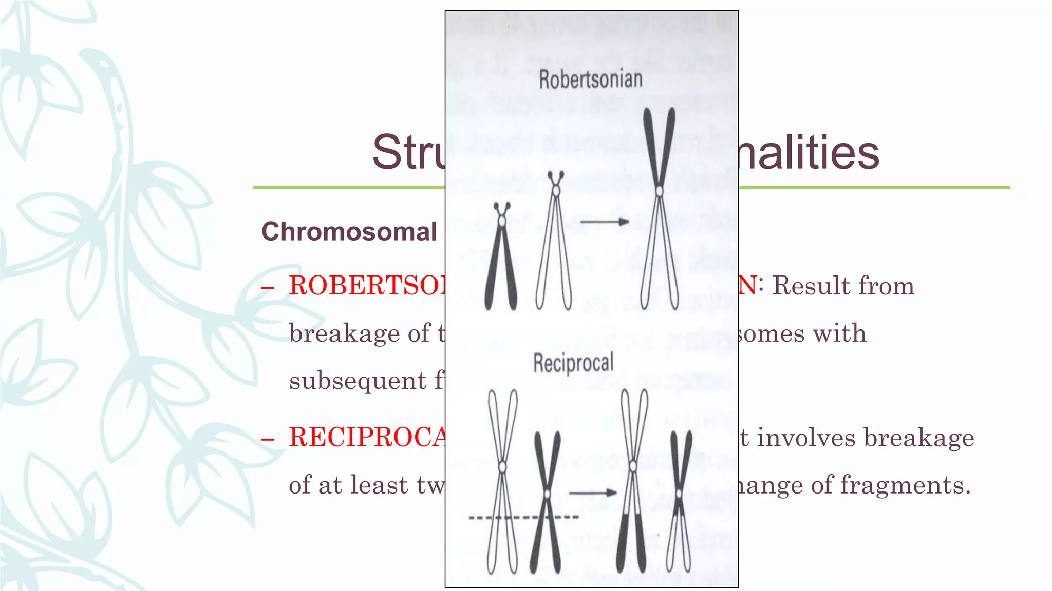 Genetic and chromosomal aberrations in children | PPTX