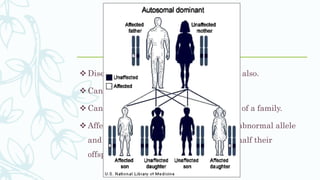Genetic and chromosomal aberrations in children | PPTX