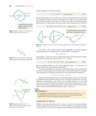 Fundamentals of Physics "VECTORS" | PDF