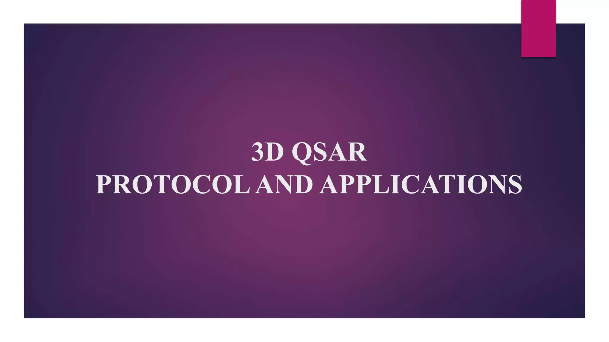 3D QSAR.pptx