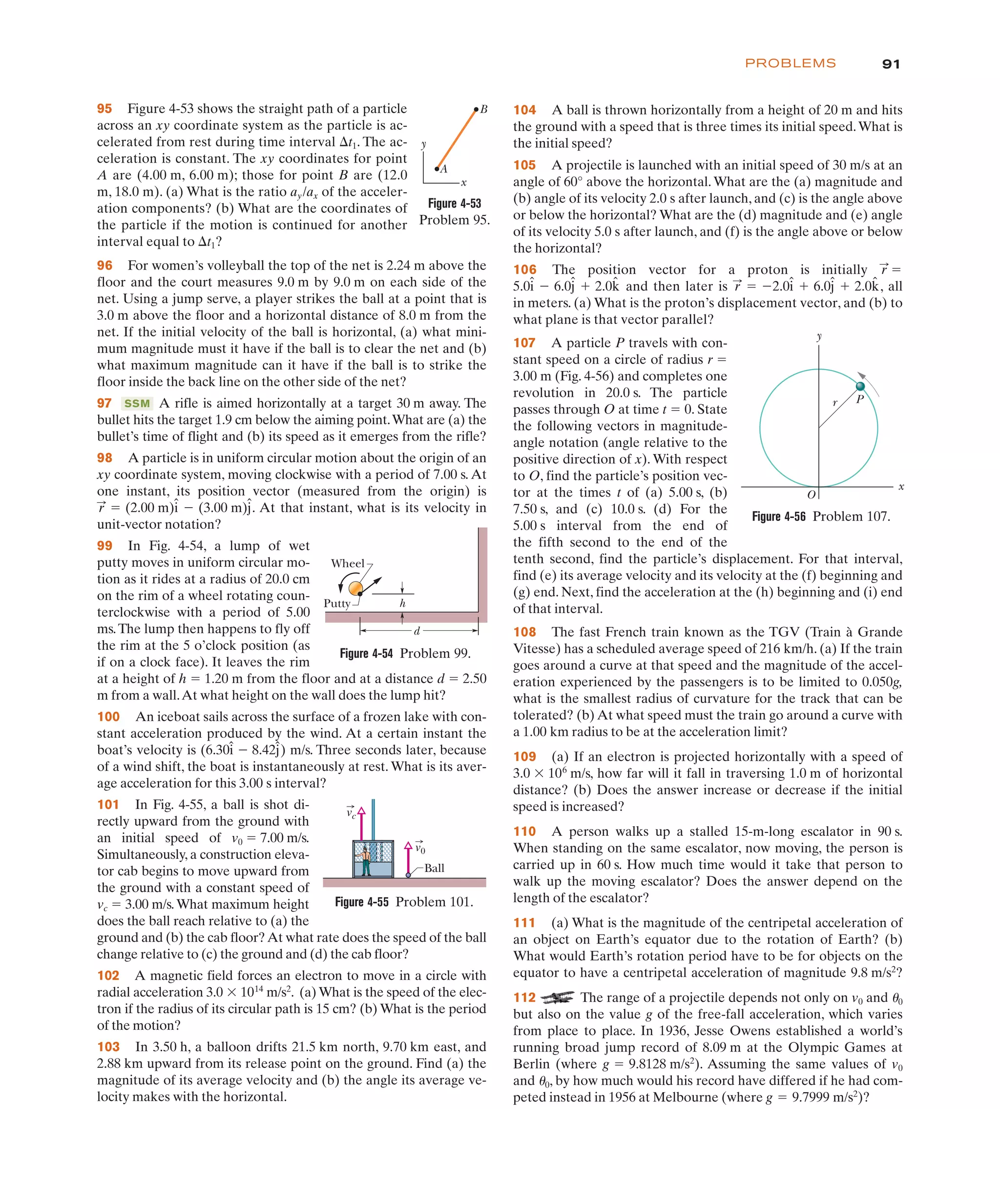 Fundamentals of Physics "MOTION IN TWO AND THREE DIMENSIONS" | PDF