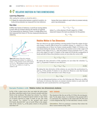 Fundamentals of Physics "MOTION IN TWO AND THREE DIMENSIONS" | PDF