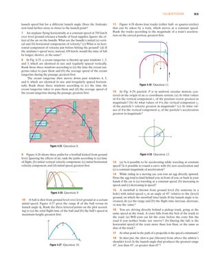 Fundamentals of Physics "MOTION IN TWO AND THREE DIMENSIONS" | PDF