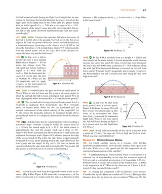 Fundamentals of Physics "MOTION IN TWO AND THREE DIMENSIONS" | PDF