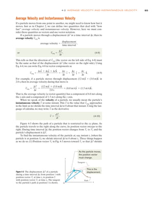 Fundamentals of Physics "MOTION IN TWO AND THREE DIMENSIONS" | PDF
