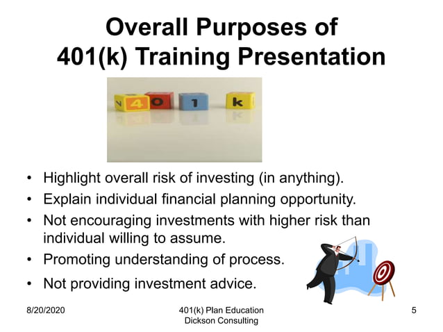 401k Education | PPT | Business Accounting & Finance | Business