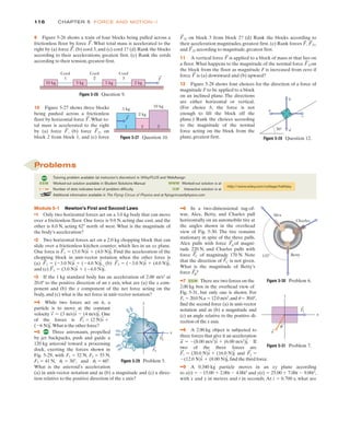 Fundamental Of Physics (FORCE AND MOTION-I) | PDF