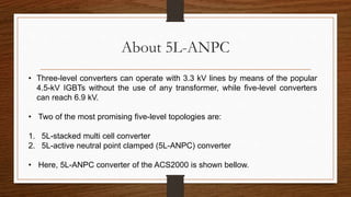 New Five-Level Active Neutral-Point-Clamped Converter With Reduced Over voltages. | PPT
