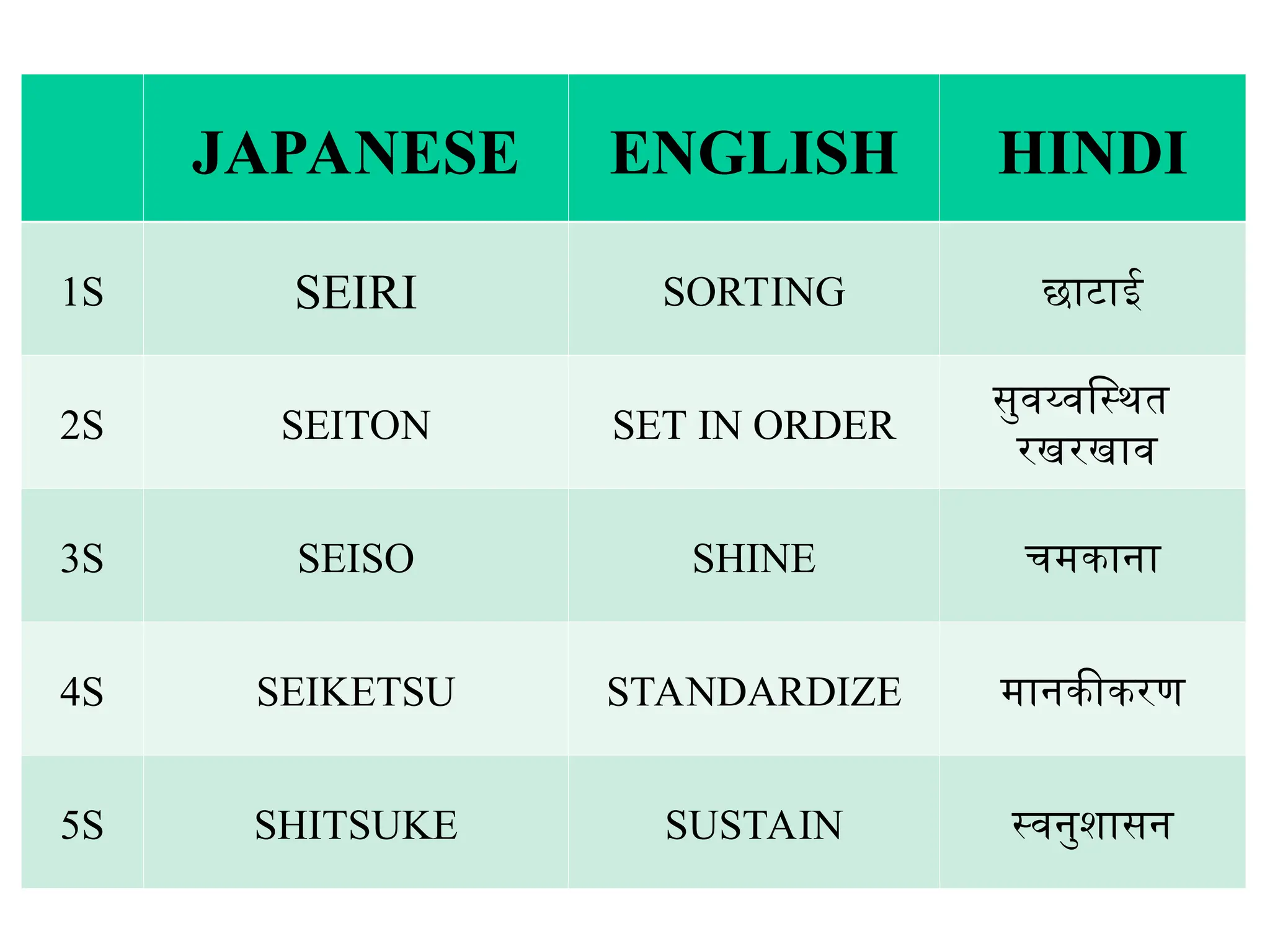 5s PPT for Any Industry useful for training | PPT