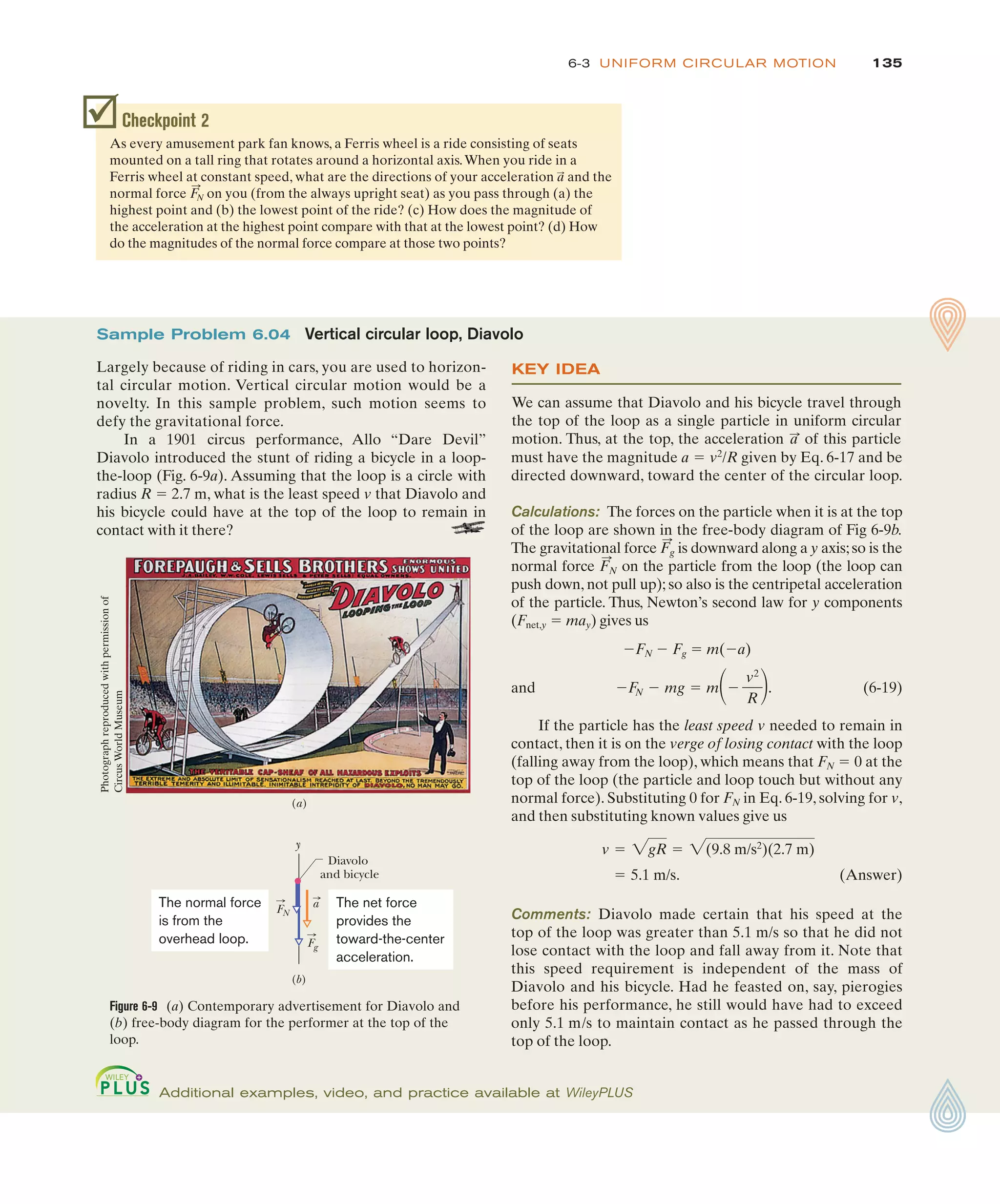 Fundamental Of Physics (FORCE AND MOTION-II) | PDF