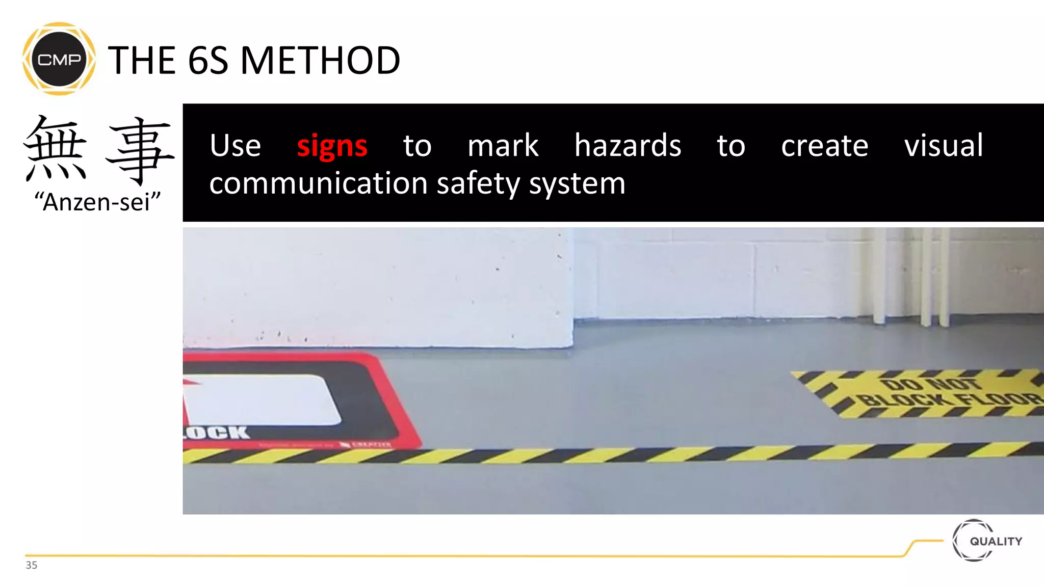 6S training presentation | PDF