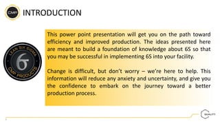 6S training presentation | PDF