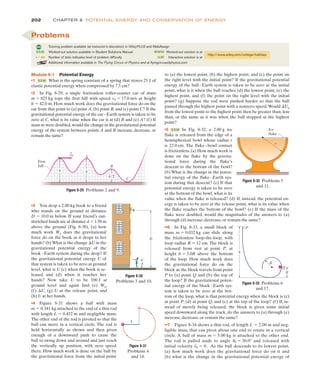Fundamental of Physics "Potential Energy and Conservation of Energy" | PDF