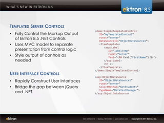 Ektron 8.5 Web Content Managemnt | PPTX
