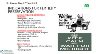 Fertility Preservation In Nigeria: Time for paradigm shift - Dr. Abayomi Ajayi | PPTX