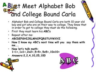 New Abc Ppt | PPT | College Planning | College Education