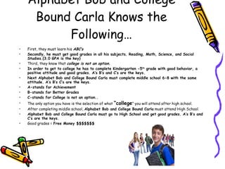 New Abc Ppt | PPT | College Planning | College Education