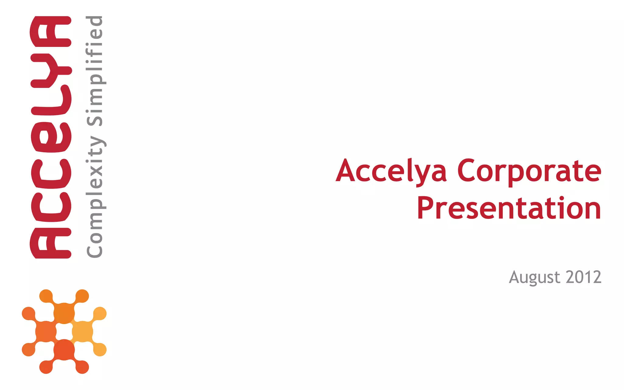 Accelya Corporate Presentation | PPTX