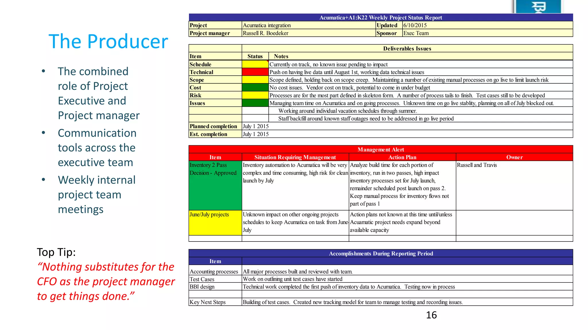 New accounting system implementation – Best Practices | PPTX