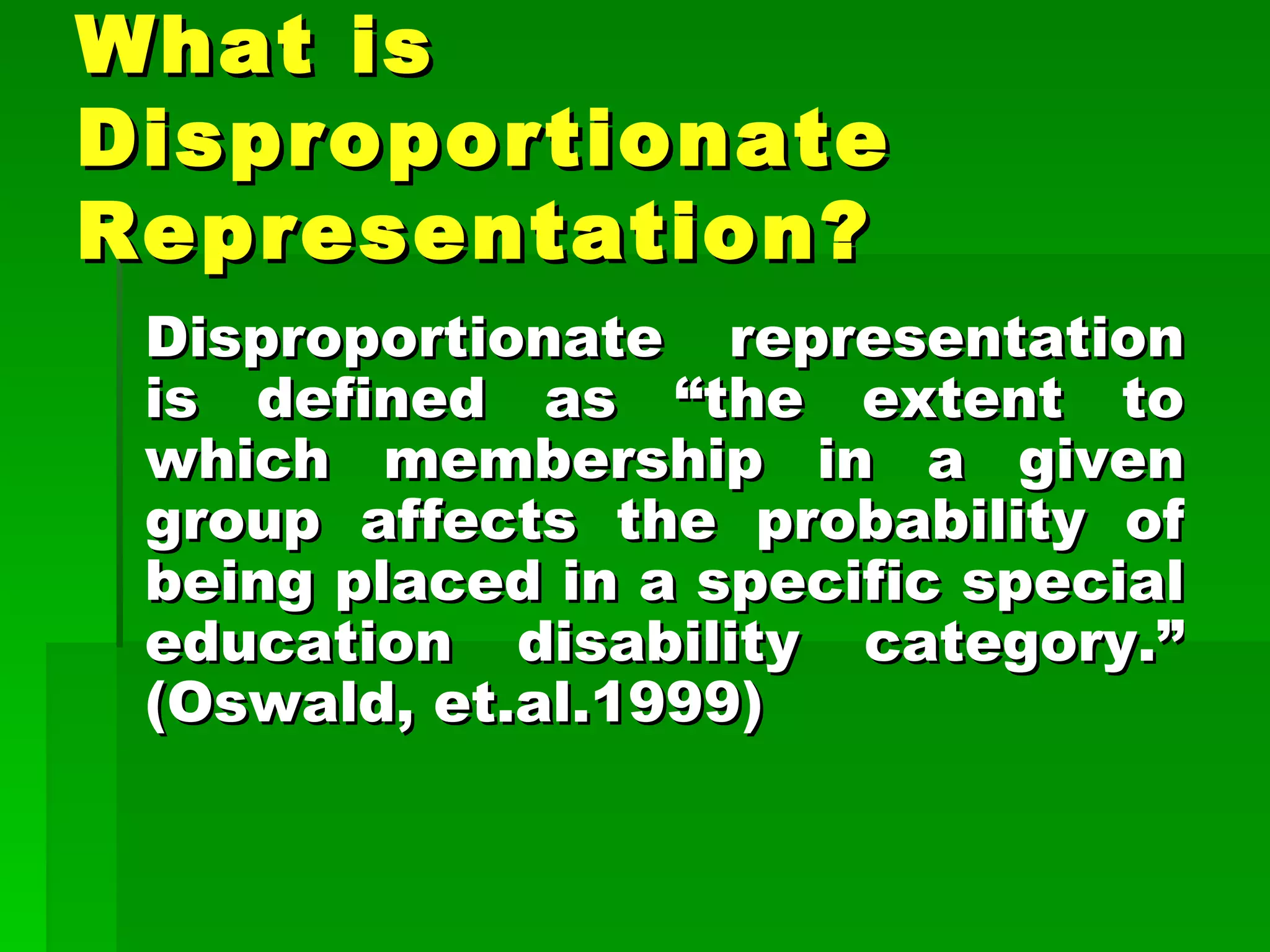 New addressing disproportionality in alabama schools background 1 | PPT