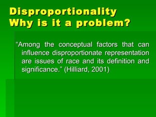 New addressing disproportionality in alabama schools background 1 | PPT