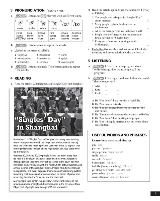 AMERICAN ENGLISH FILE 2 workbook | PDF