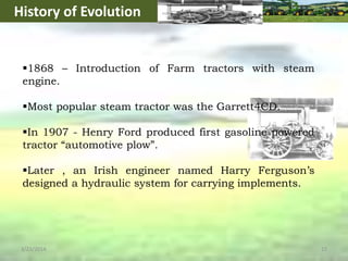 Agricultural Equipment Industry | PPTX