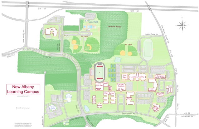 New Albany Learning Campus Map -jdbCartography | PDF