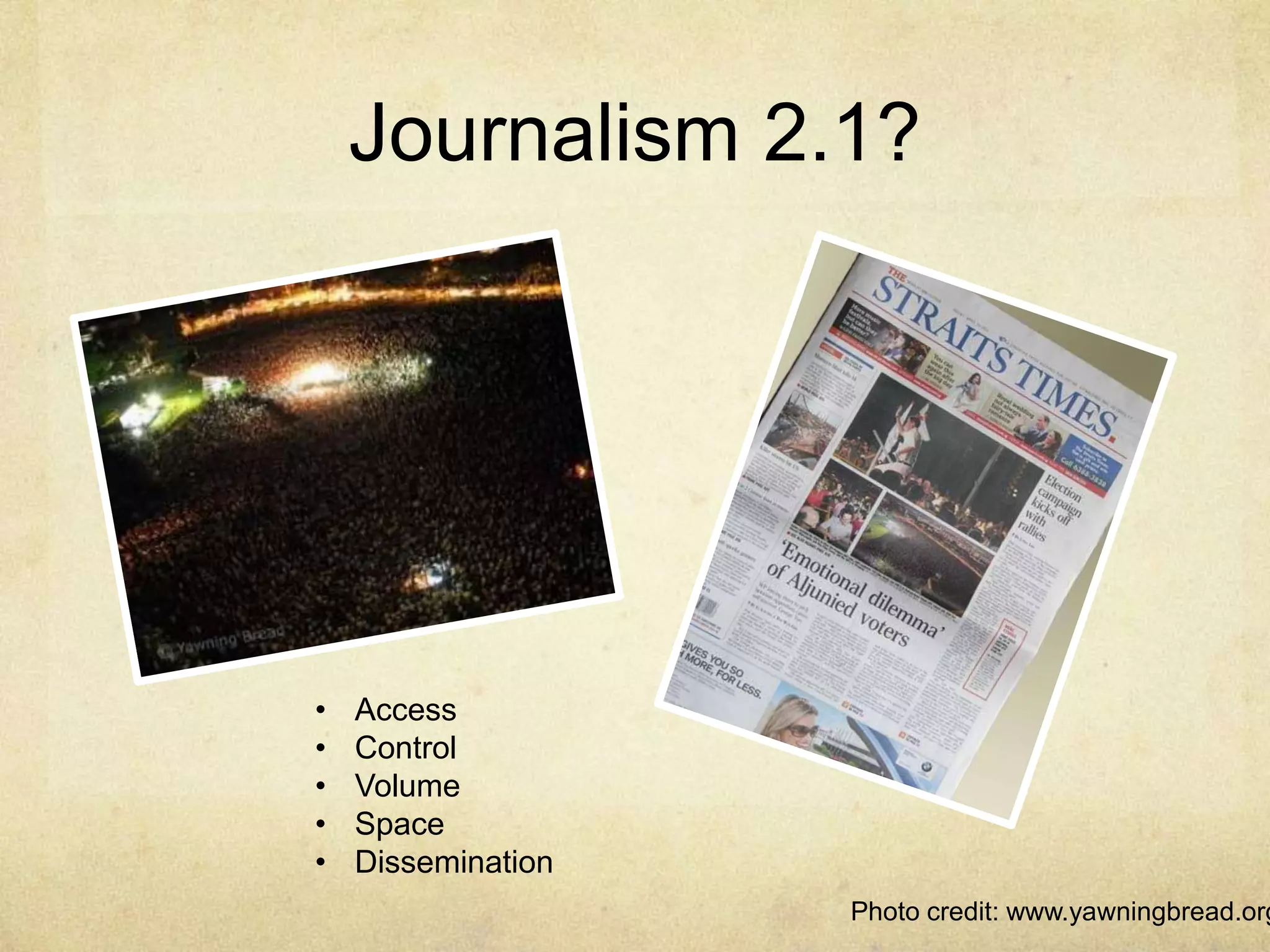 New(s) Alternative: Social Media in Journalism | PPTX