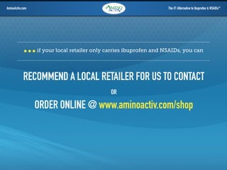 WHY SEEK AN ALTERNATIVE TO IBUPROFEN & OTHER NSAIDS? | PPT