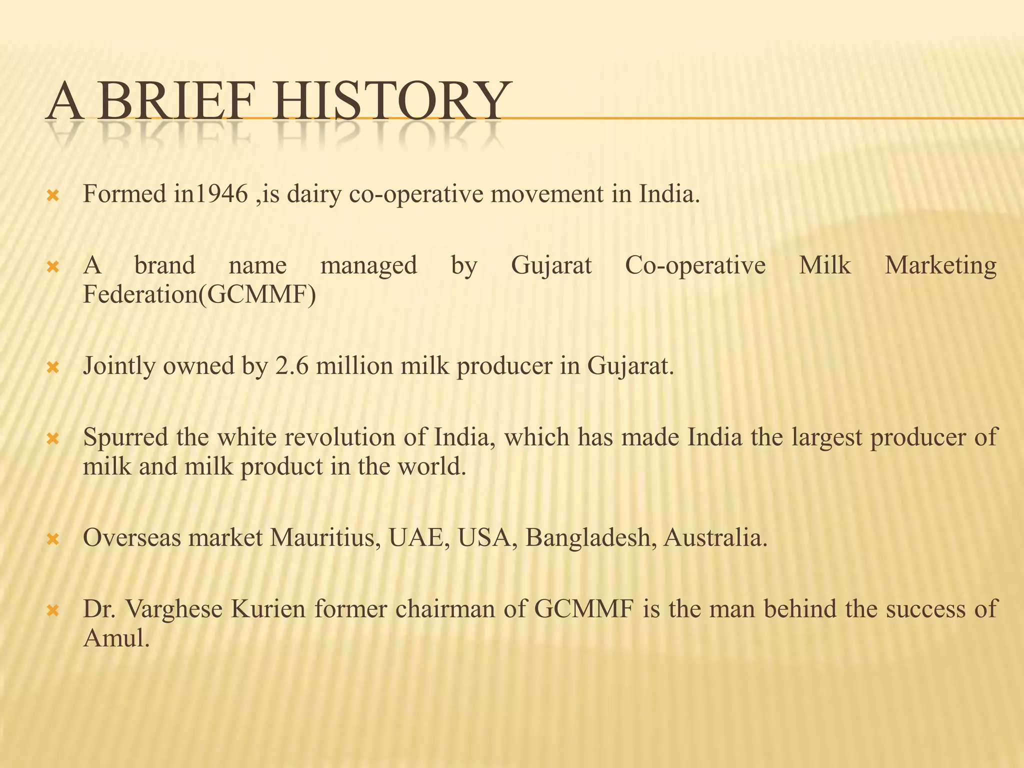 New amul the taste of india and a campaign | PPTX