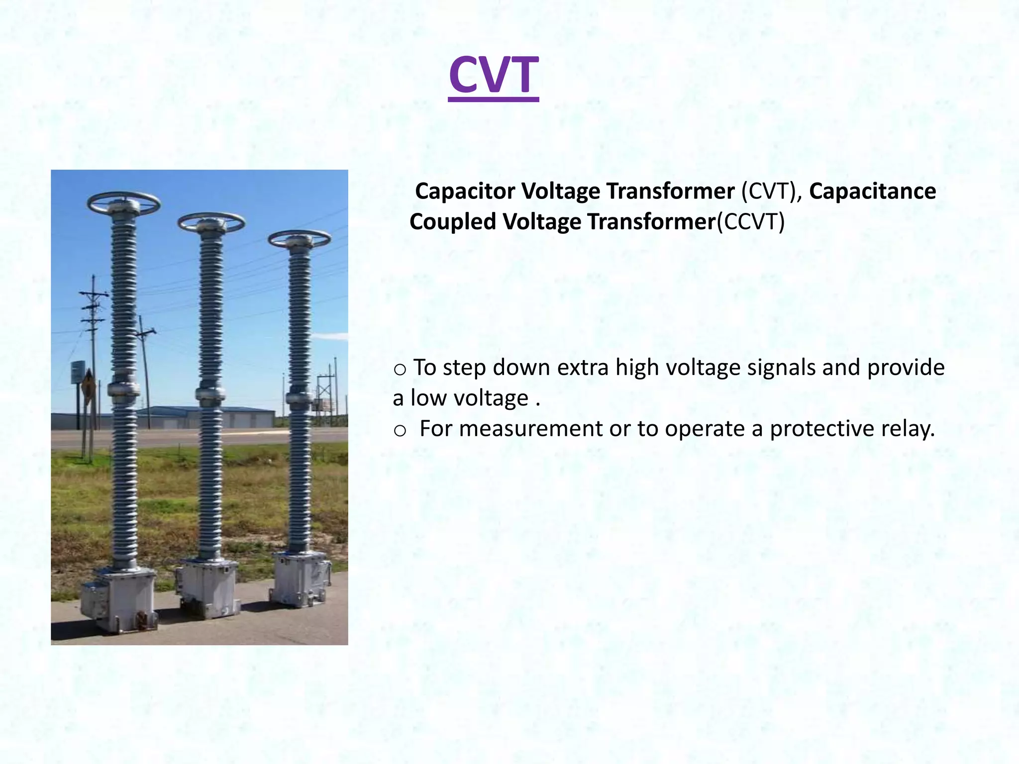 presentation on substation layout and BUS bar arrangement. | PPTX