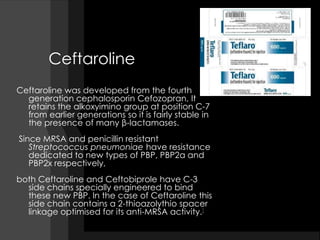 Cephalosporins 5th generation | PPT