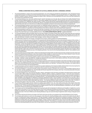 New application form 08-6-2012 - klj greens | PDF