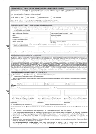 New Application Form of UTI - NIFTY NEXT 50 INDEX FUND (An open-ended ...