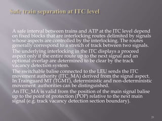 New approaches in railway signaling | PPTX