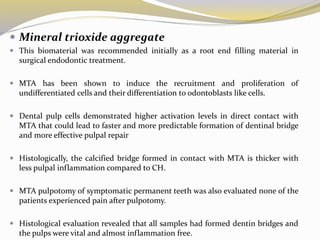 New approaches in vital pulp therapy in permanent teeth IEJ 2014 | PPT