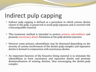 New approaches in vital pulp therapy in permanent teeth IEJ 2014 | PPT