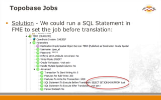 Using FME for the City of Palo Alto Topobase Implentation | PPTX