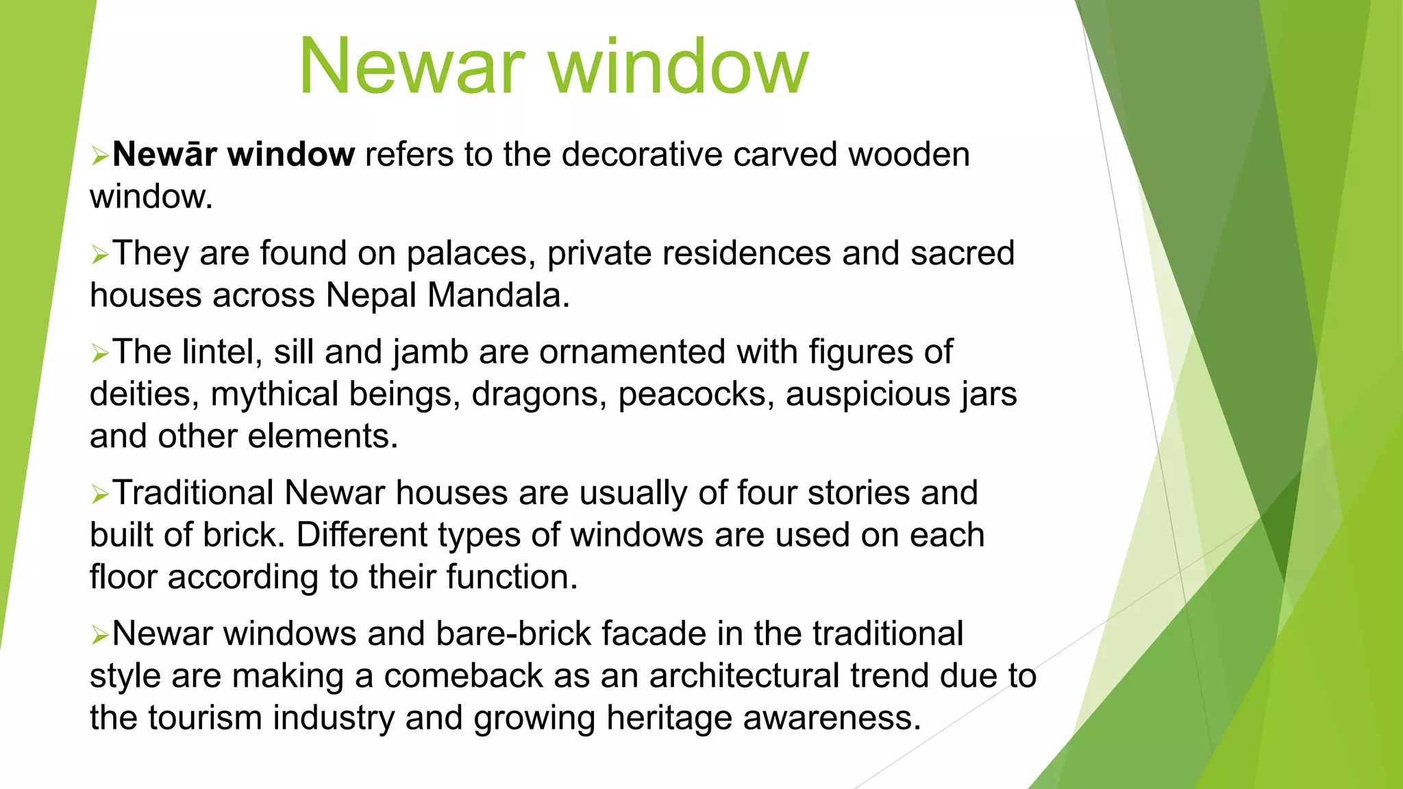Newar window | PPTX