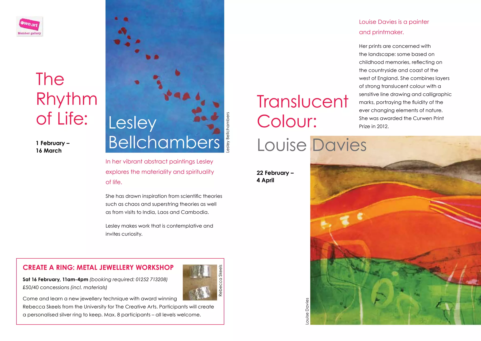 New Ashgate Gallery Spring 2013 Leaflet | PDF