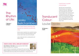 New Ashgate Gallery Spring 2013 Leaflet | PDF