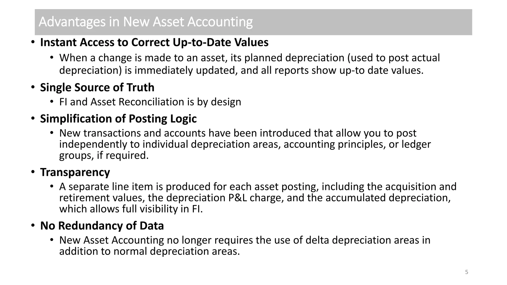 New Asset Accounting in S4 HANA | PPTX