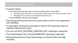 New Asset Accounting in S4 HANA | PPTX