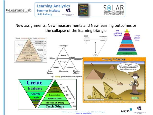 New assignments, new measurements, new learning outcome or the collapse ...
