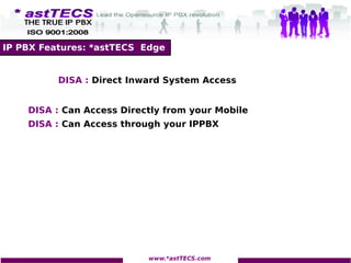 *asttecs ippbx Presentation | PPT