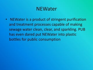 Ne water | PPTX