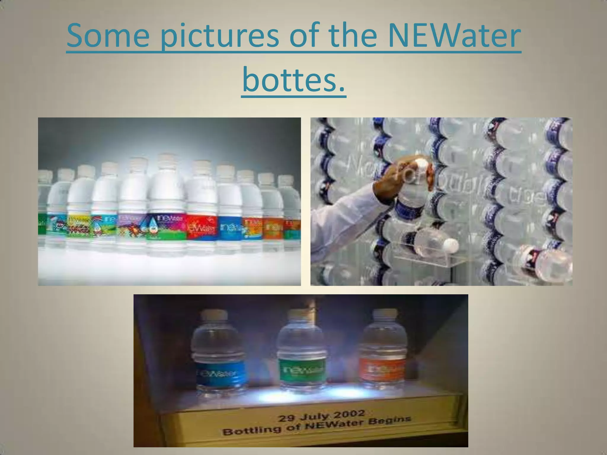 NEWater powerpoint slides | PPTX